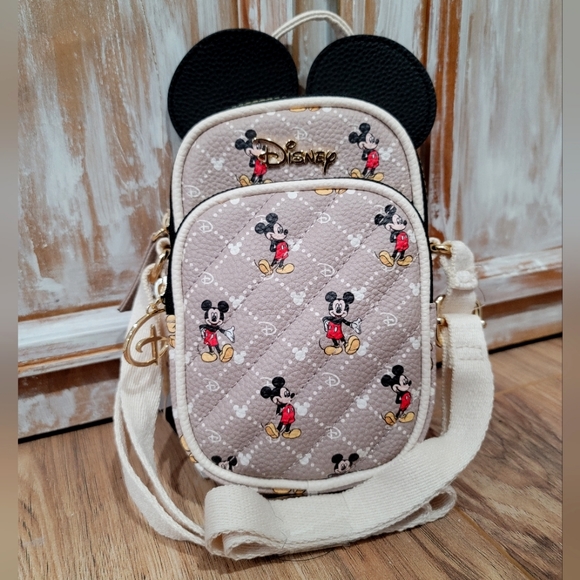 Disney | Bags | Nwot Disney Mickey Mouse Monogram Crossbody | Poshmark